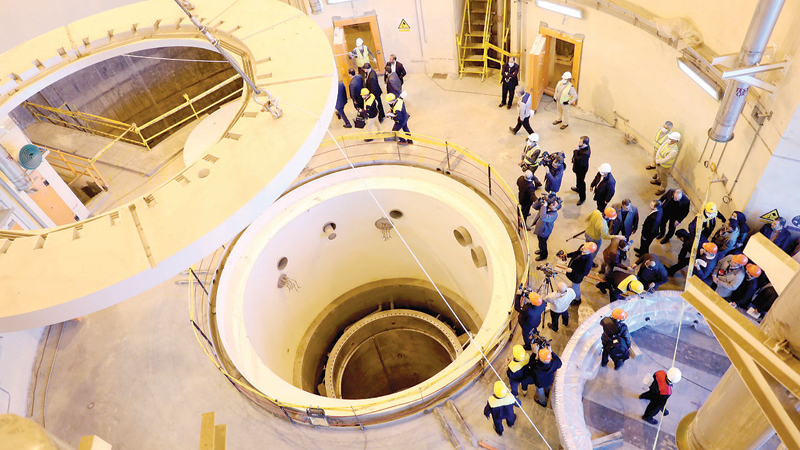 Iran unveils development at Arak reactor in face of US pressure - Oman ...