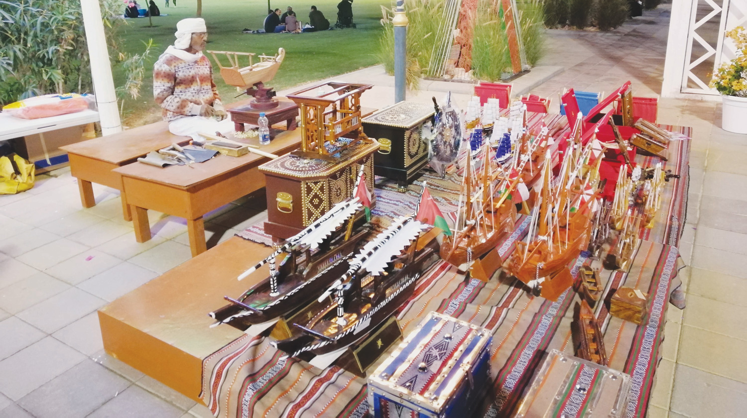 After making more than thousands of miniature ships, this Omani ...
