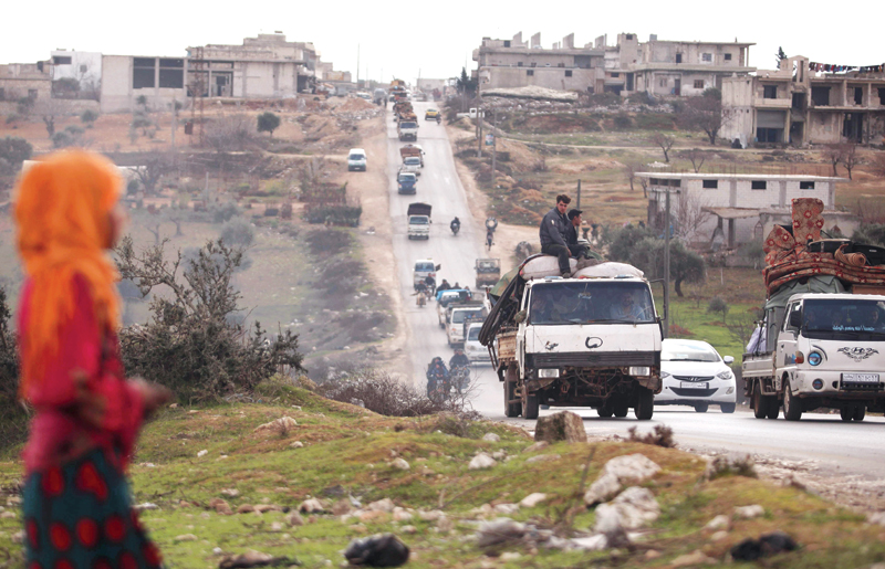 Syrian forces take key town in Idlib - Oman Observer