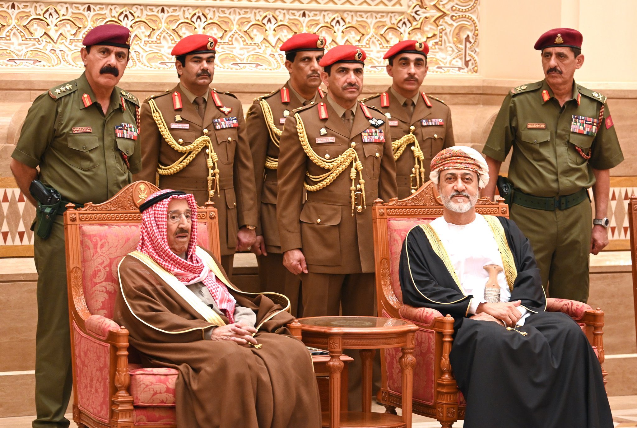 HM Sultan Haitham receives mourners - Oman Observer