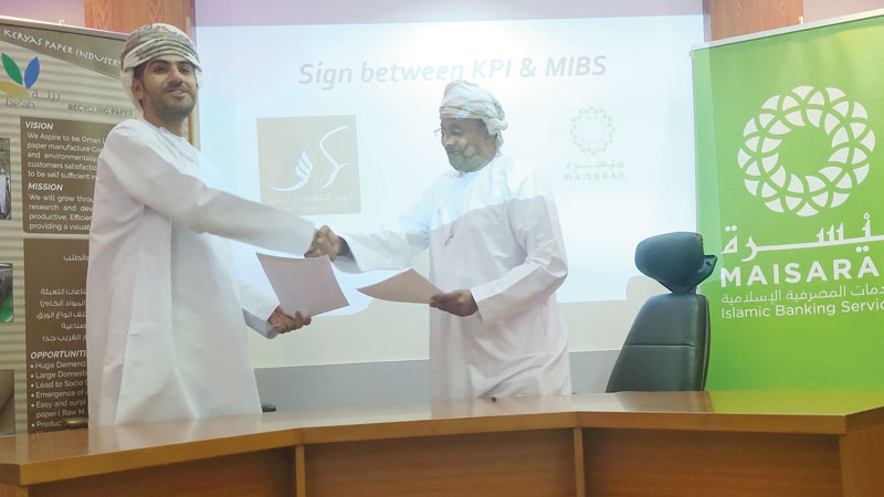 Maisarah signs MoU with Keryas Paper - Oman Observer