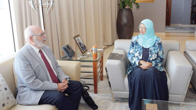 ISC president received - Oman Observer