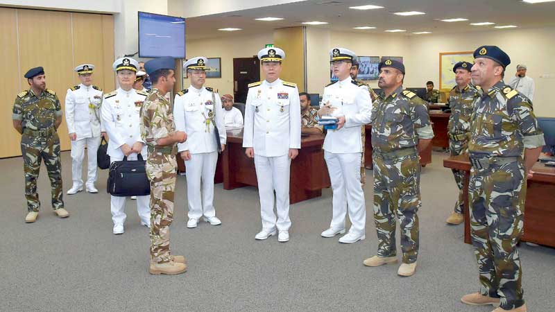 Korean Naval Official Visits MSC - Oman Observer