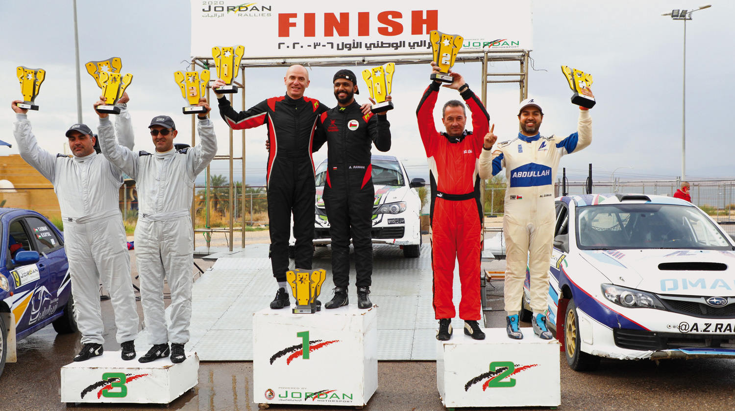 Al Rawahi crowned Jordan Rally champion - Oman Observer