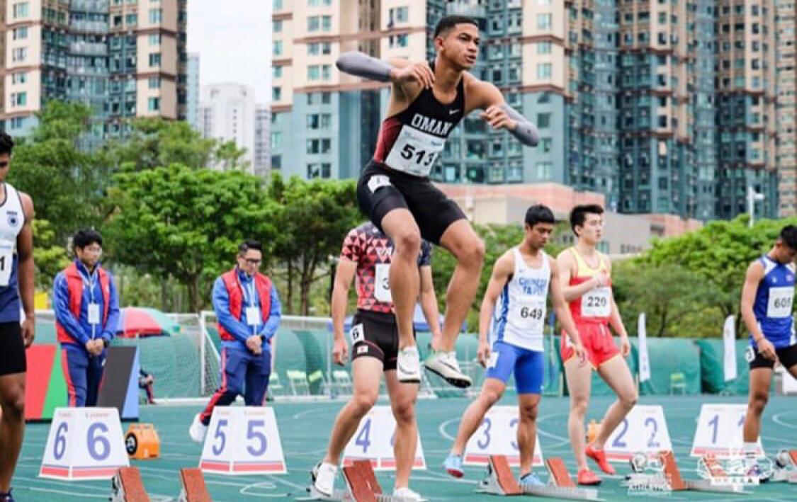 Sprinter Ali Anwar keeps shape with home sessions - Oman Observer