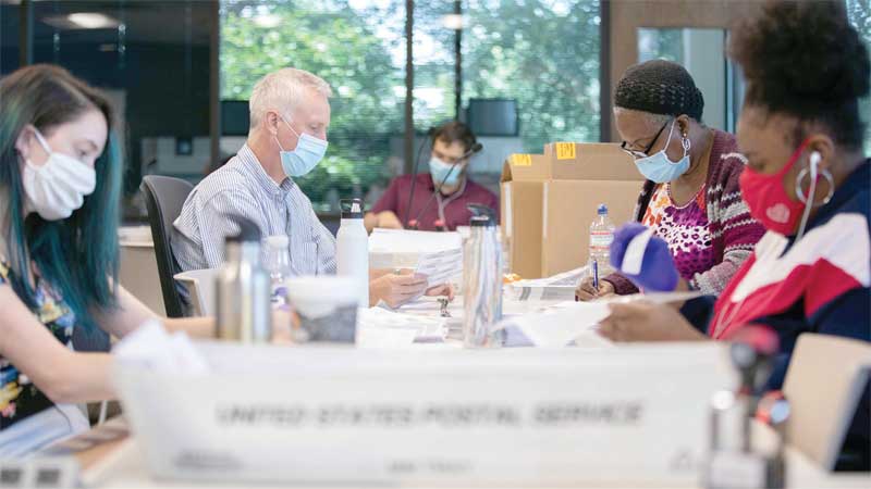 North Carolina issues first ballots as voting season starts in US ...