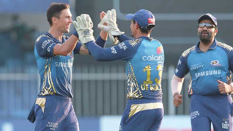 Boult powers Mumbai to top - Oman Observer