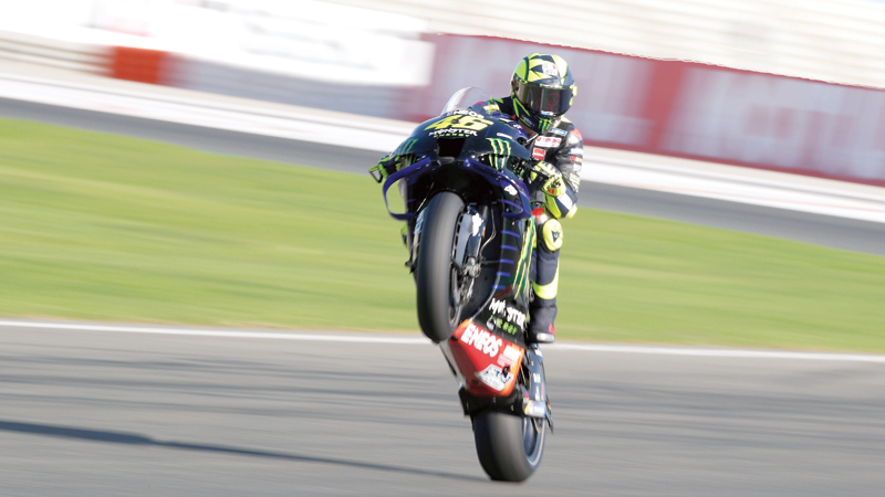 Rossi set for emotional farewell in MotoGP finale - Oman Observer
