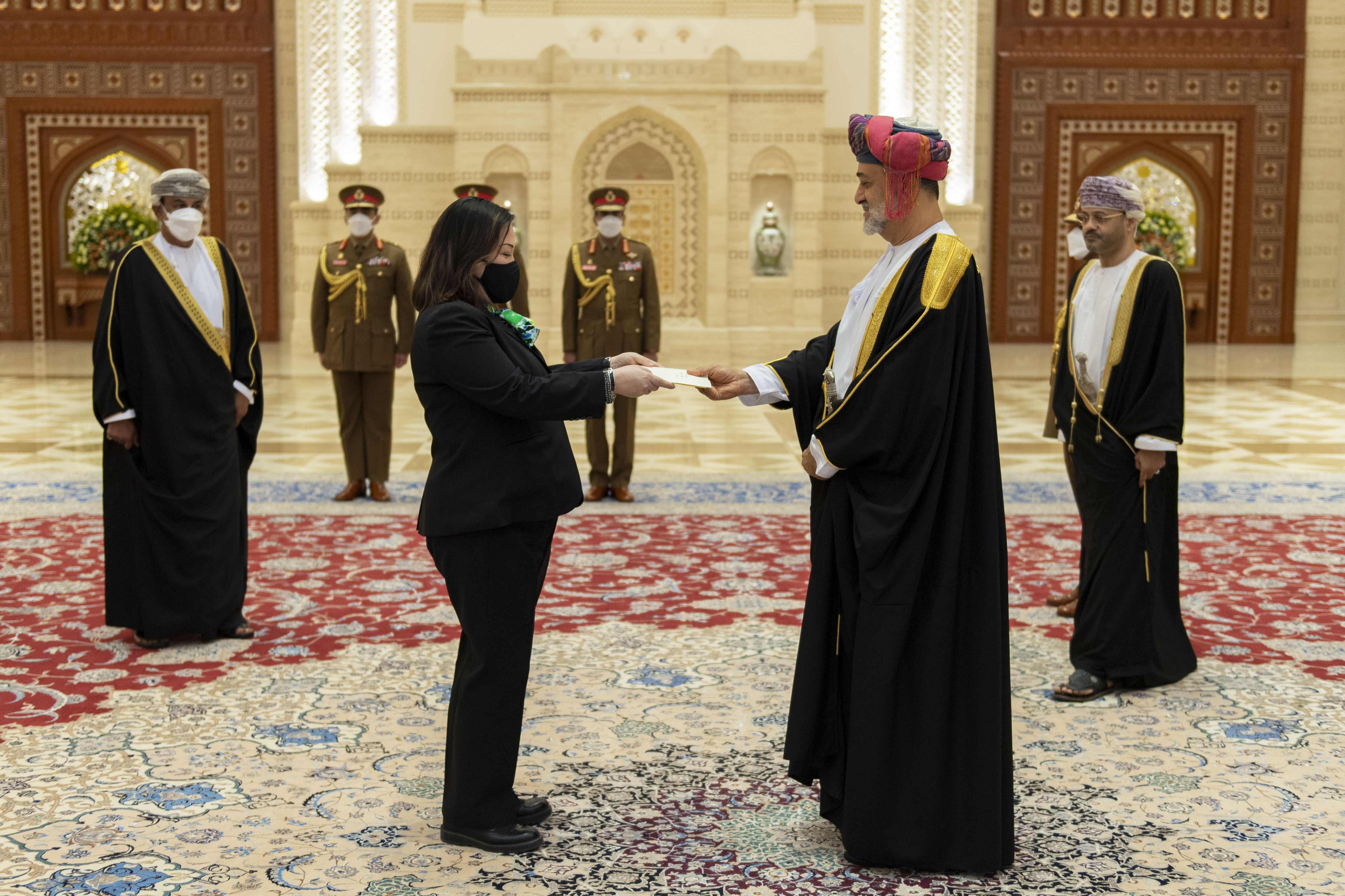 His Majesty receives ambassadors' credentials - Oman Observer
