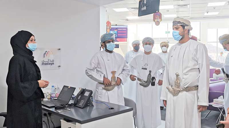 High-level delegation visits Masar Service Centre - Oman Observer