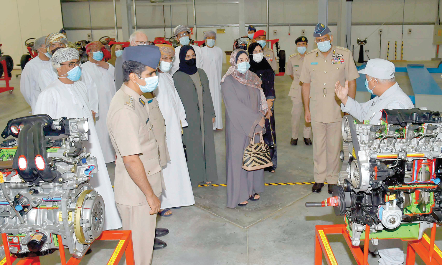 VISIT TO MILITARY TECHNOLOGICAL COLLEGE - Oman Observer