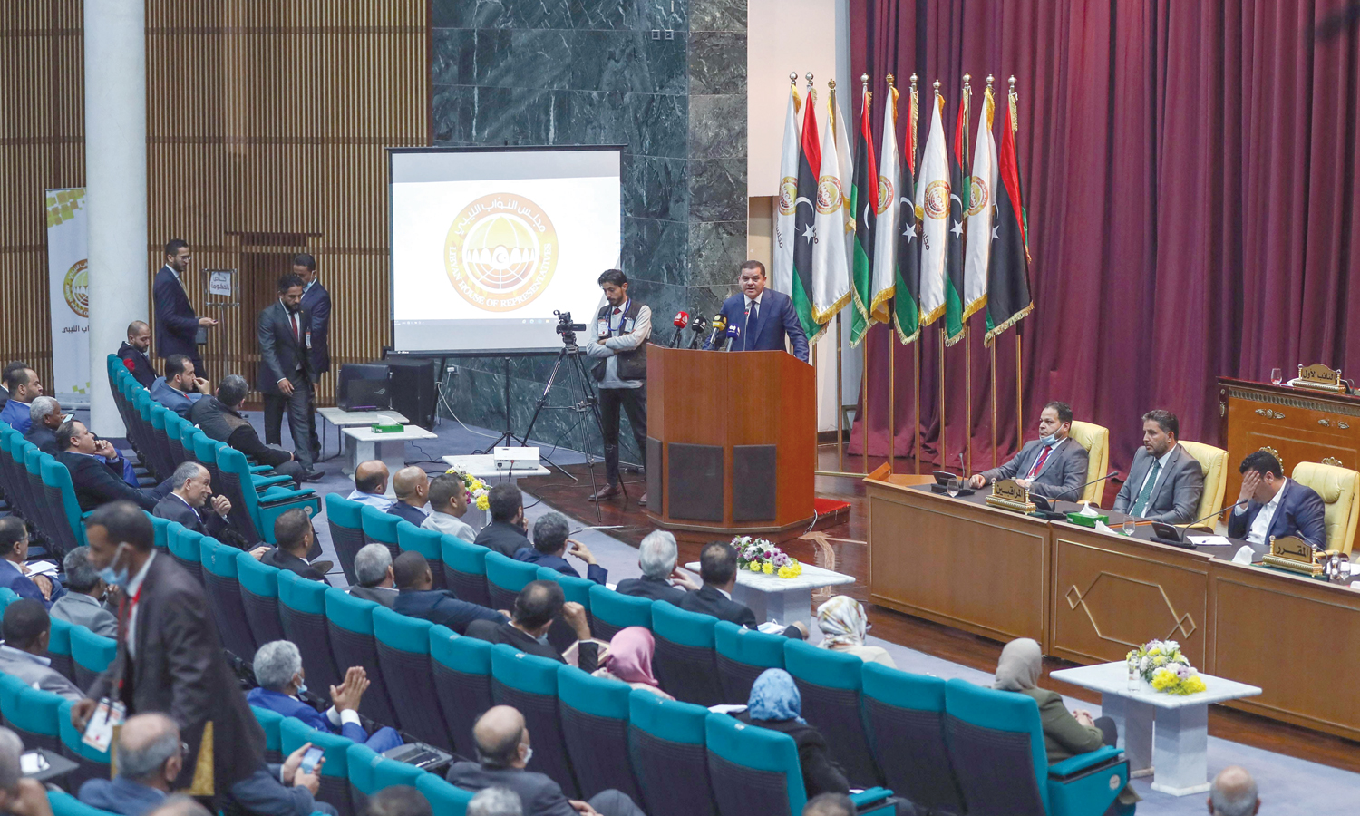 Libya PM urges parliament to back his government - Oman Observer