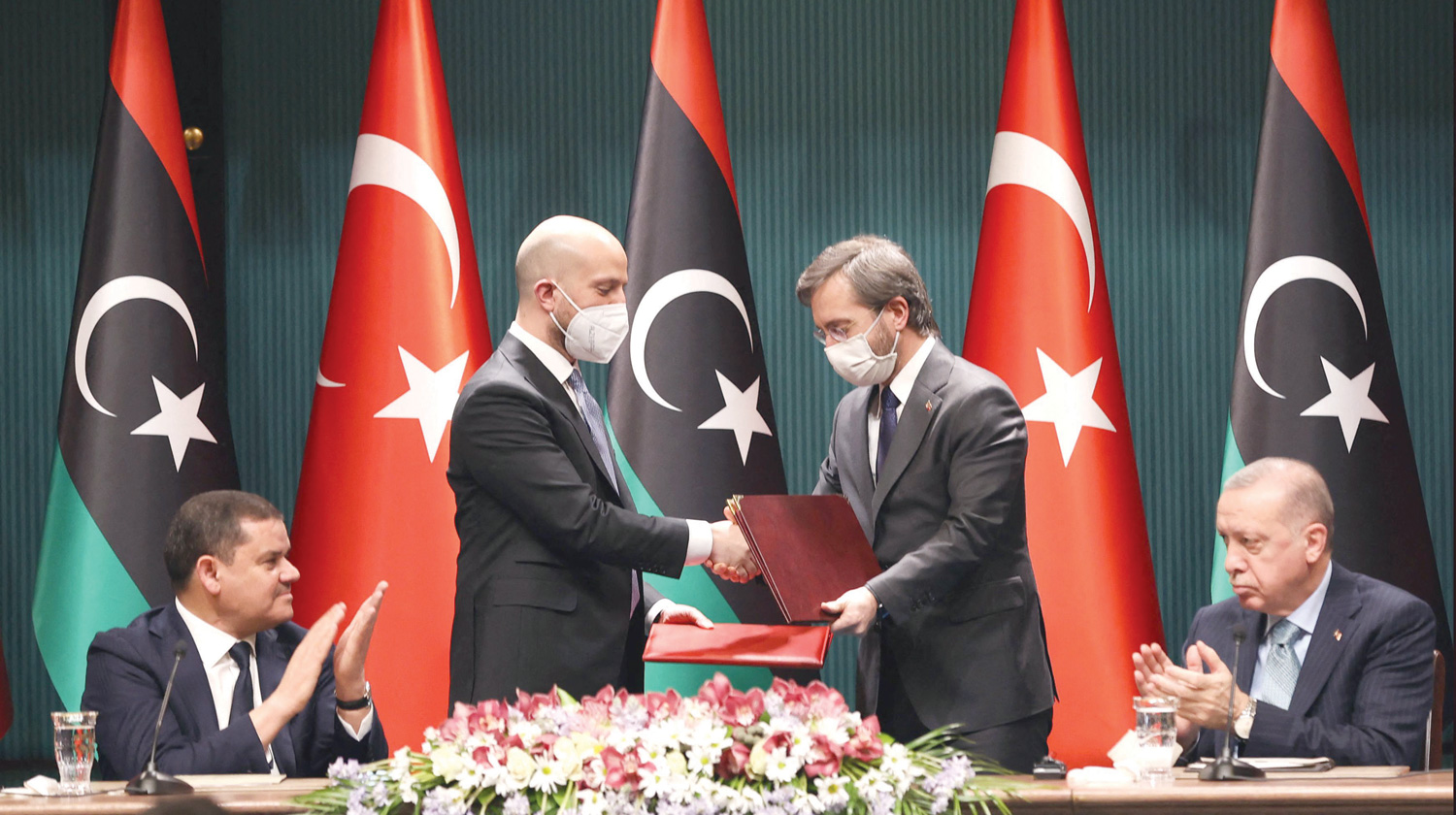 Turkey, Libya renew commitment to 2019 maritime deal - Oman Observer